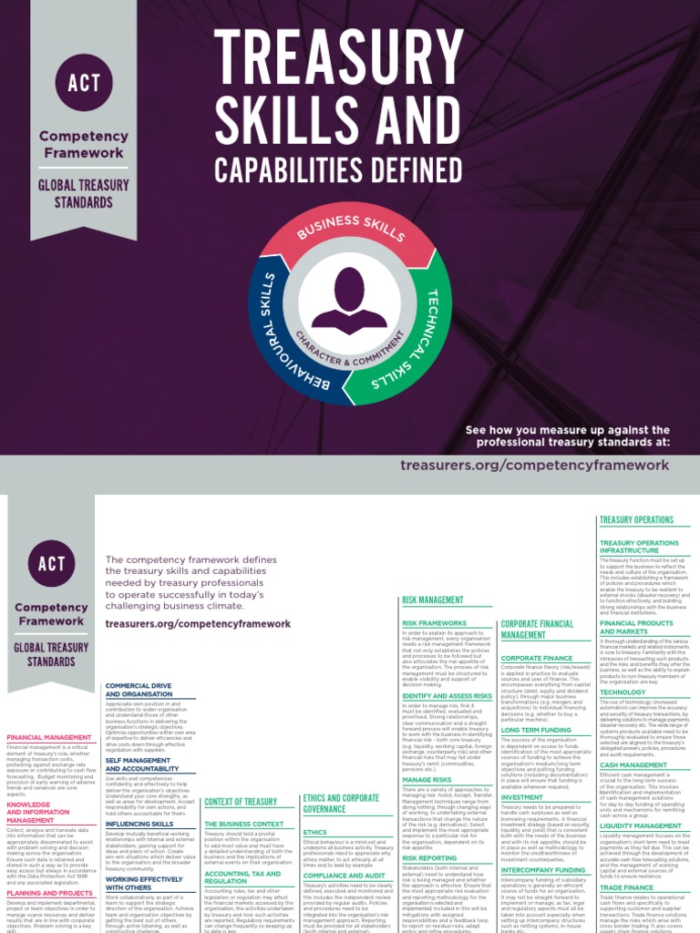 ACT Competency Framework - 0 | PDF | Risk | Risk Management