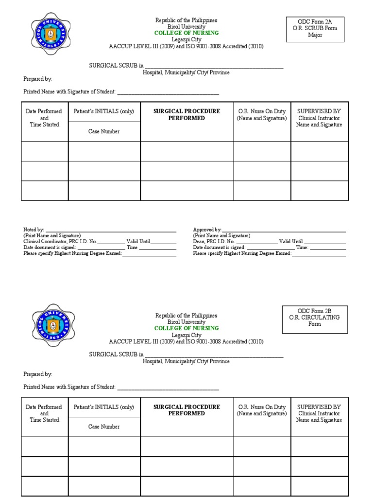 PRC Forms New | PDF | Nursing | Identity Document