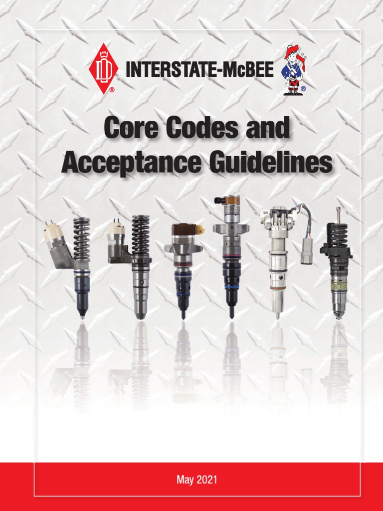 Core Codes and Acceptance Guidelines: May 2021 May 2021 | PDF