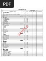 Quantity Box Culverts | PDF | Building Technology | Building Materials
