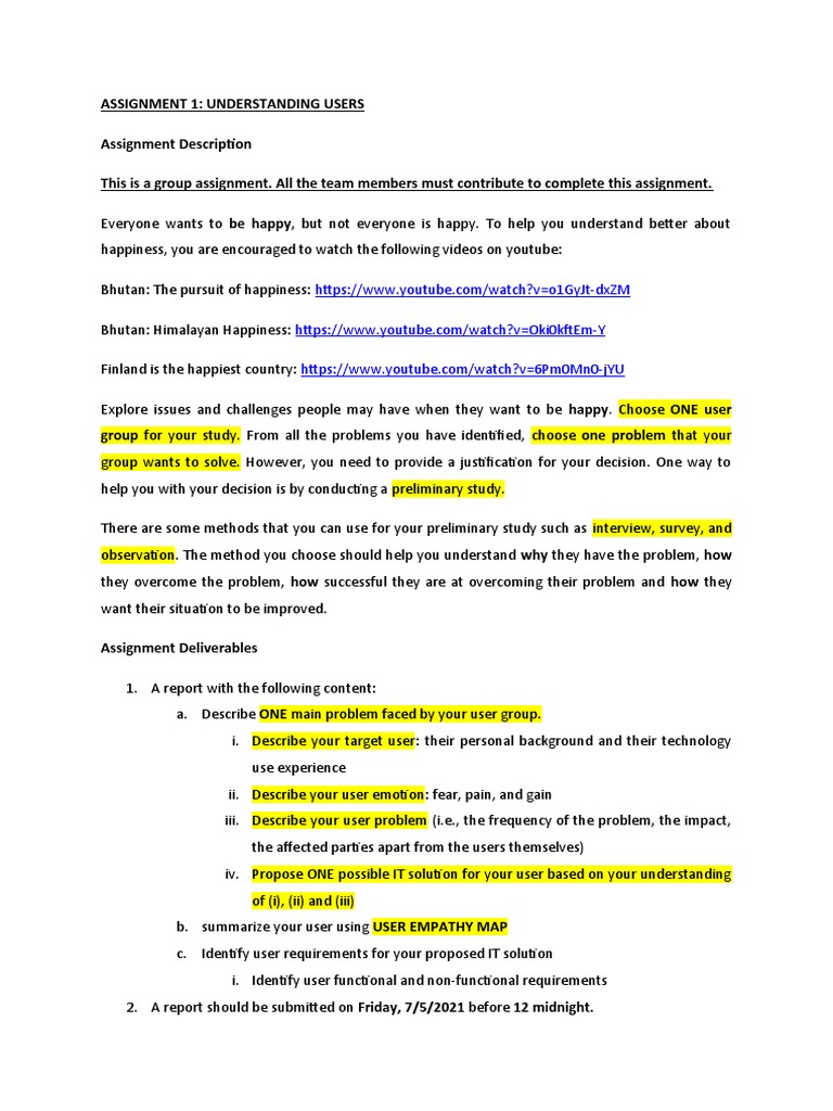 ASSESSMENT ICT551 MAC-AUGUST 2021 SF | PDF | Usability | Prototype