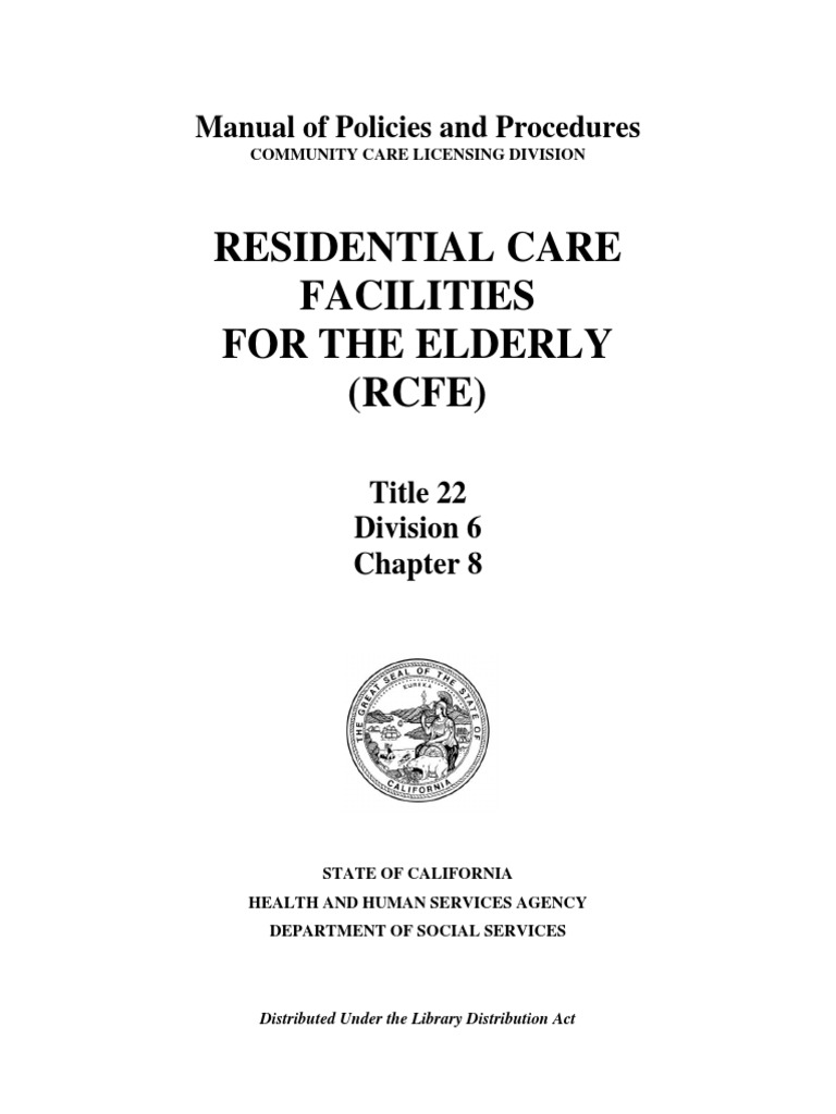 Title 22 Reg Update Service | PDF | License | Health Sciences
