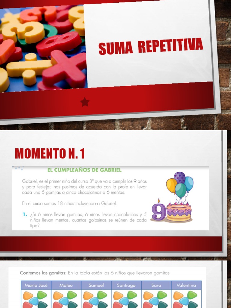 Suma Repetitiva | PDF