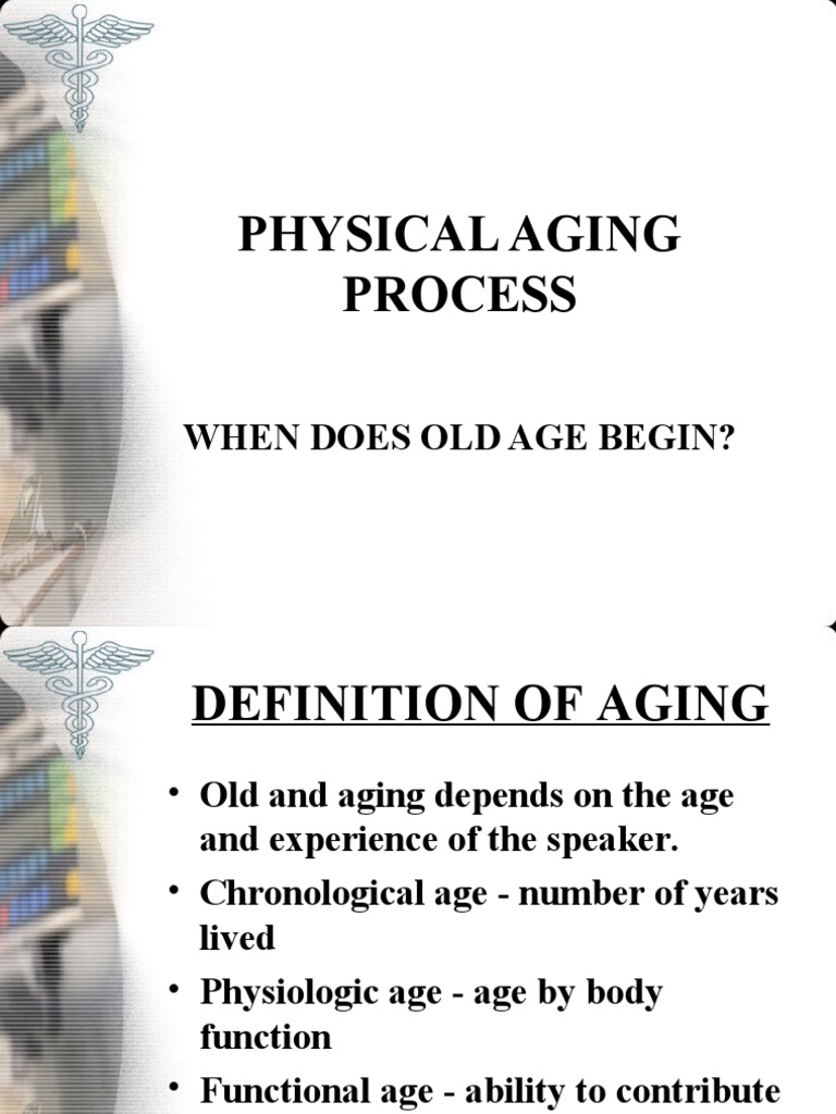 Understanding the Aging Process | PDF | Ageing | Eye