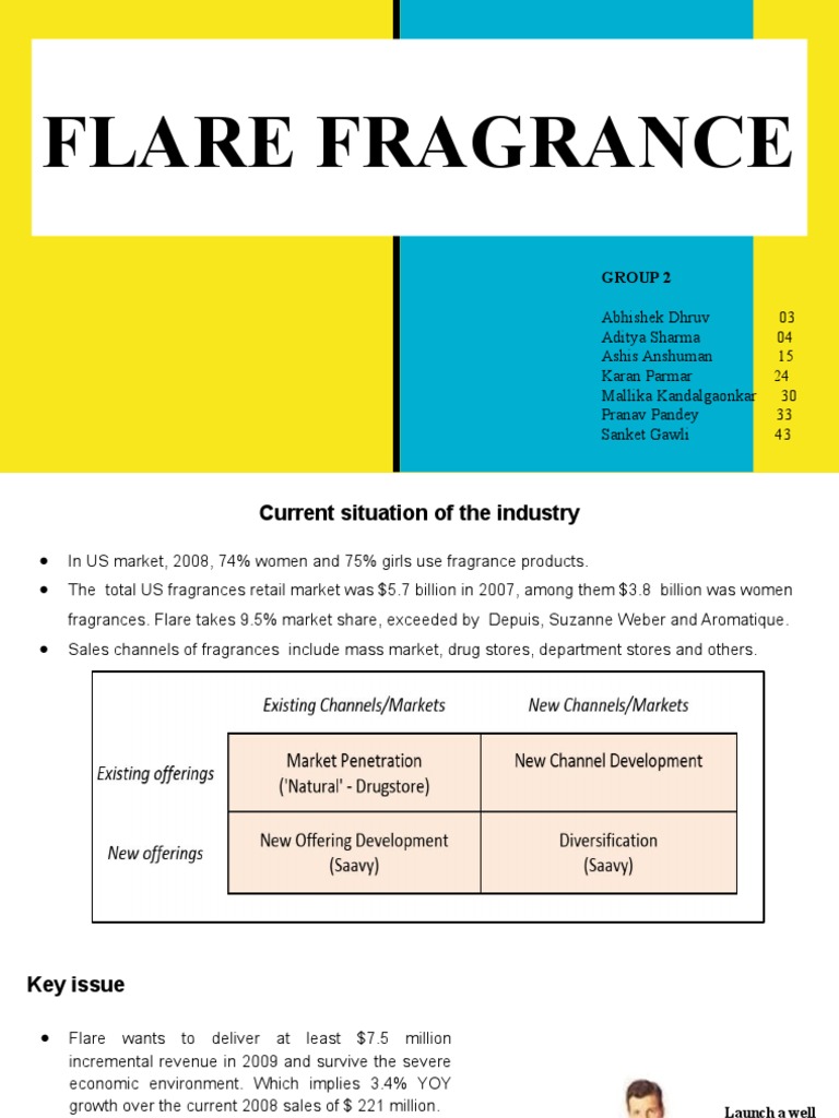 FLARE Fragrance | PDF | Brand | Market (Economics)
