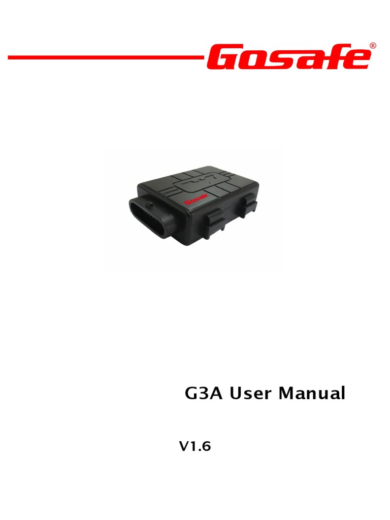 G3A User Manual V1.6 | PDF | Power Supply | General Packet Radio Service