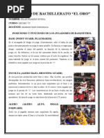 Posiciones en el básquetbol: guía completa | PDF | Posiciones (deportes ...