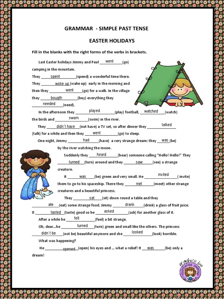 Past Simple Irregular Verbs | Download Free PDF | Linguistic Morphology ...