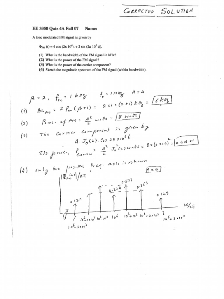Q4 Solution (Corrected) | PDF