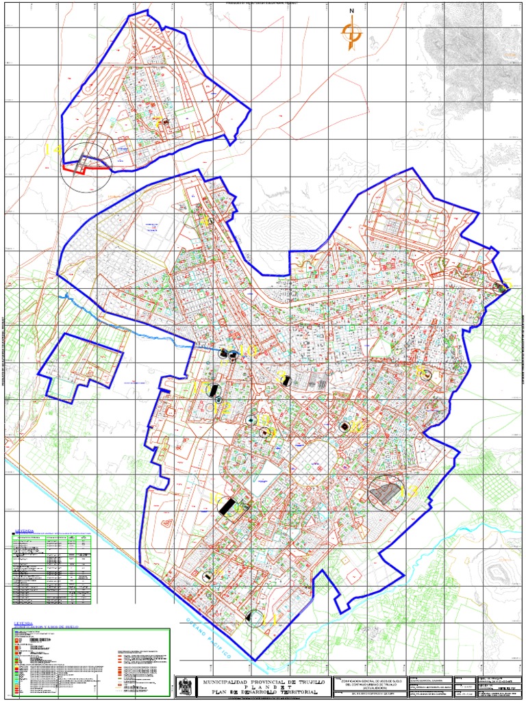 Plano de Zonificación TRUJILLO | PDF
