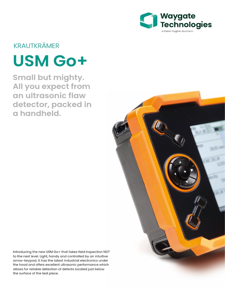 Krautkramer USM-Go - Ultrasonic Flaw Detector - 2020 USMGo - BHFF ...