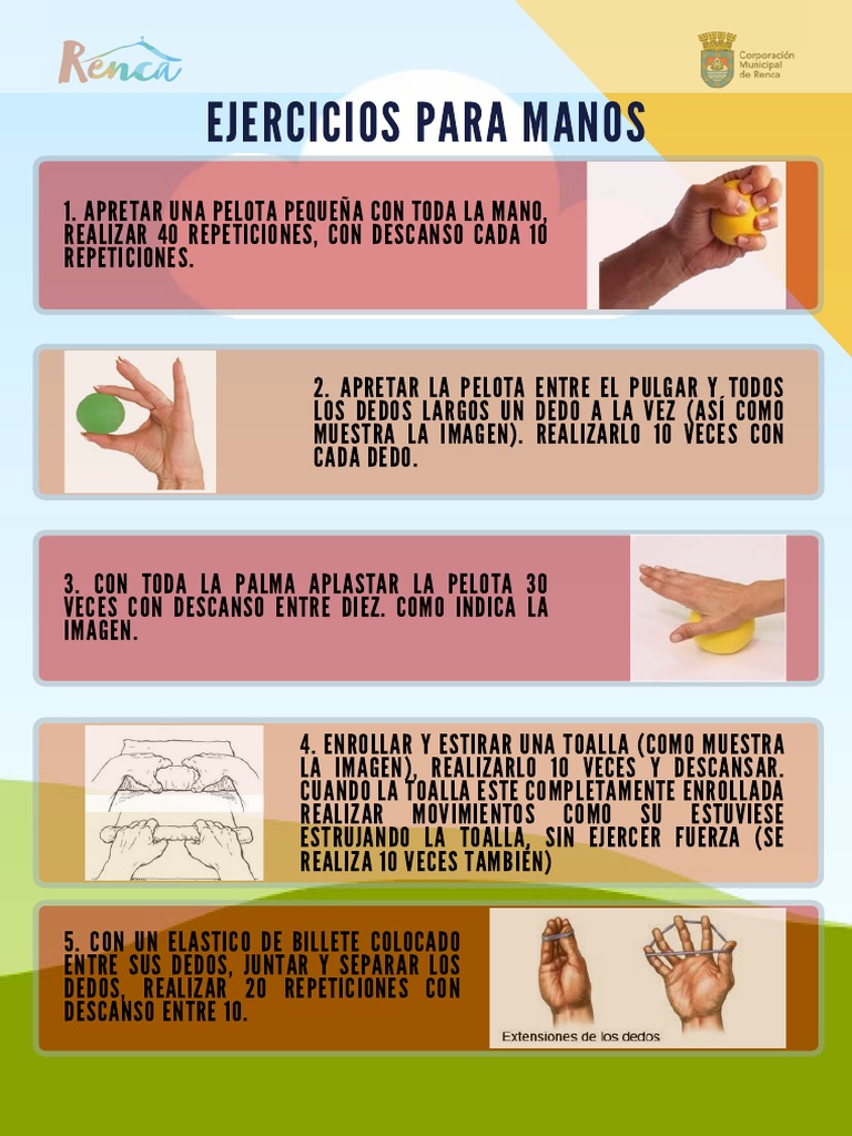 Ejercicios para Manos | PDF | Mano | Violencia