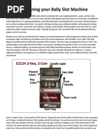 Igt Manual | PDF | Slot Machine | Manufactured Goods