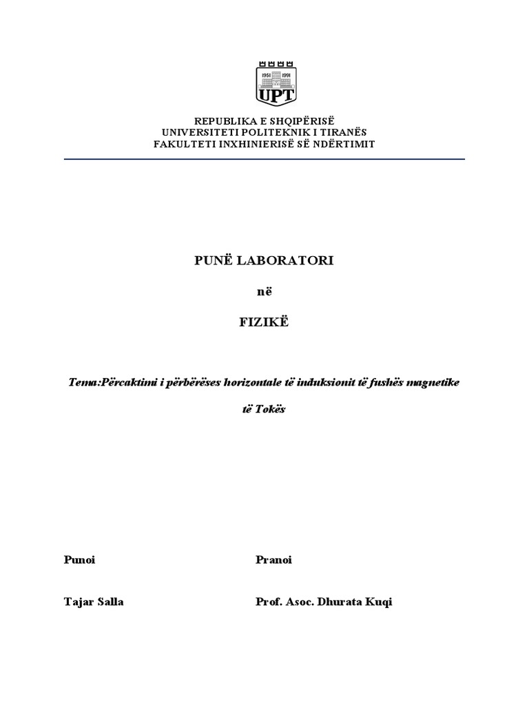 Laborator 5 Fizike | PDF