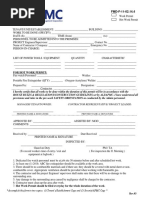 4.2 Hot Work Permit PDF | PDF | Safety | Manufactured Goods