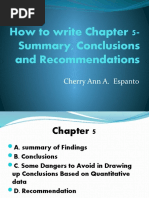 Chapter 5: Findings and Recommendations | PDF | Php | Quantitative Research