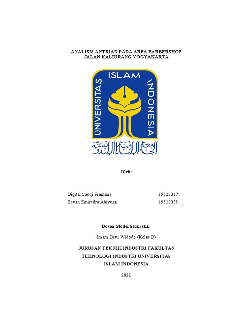 Model Stokastik | PDF