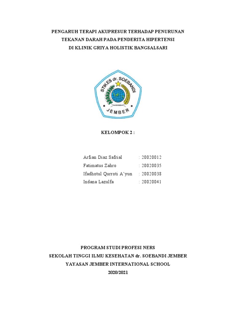 Mini Riset Fix | PDF | Kesehatan Holistik | Sains & Matematika