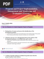 HGDG: Gender-Responsive Project Design | PDF | Gender Analysis | Gender