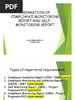 The Quarterly Self Monitoring Report As Required by Denr | PDF