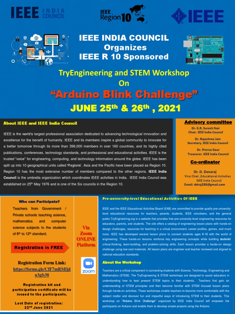 Try Engineering Workshop | PDF | Institute Of Electrical And ...