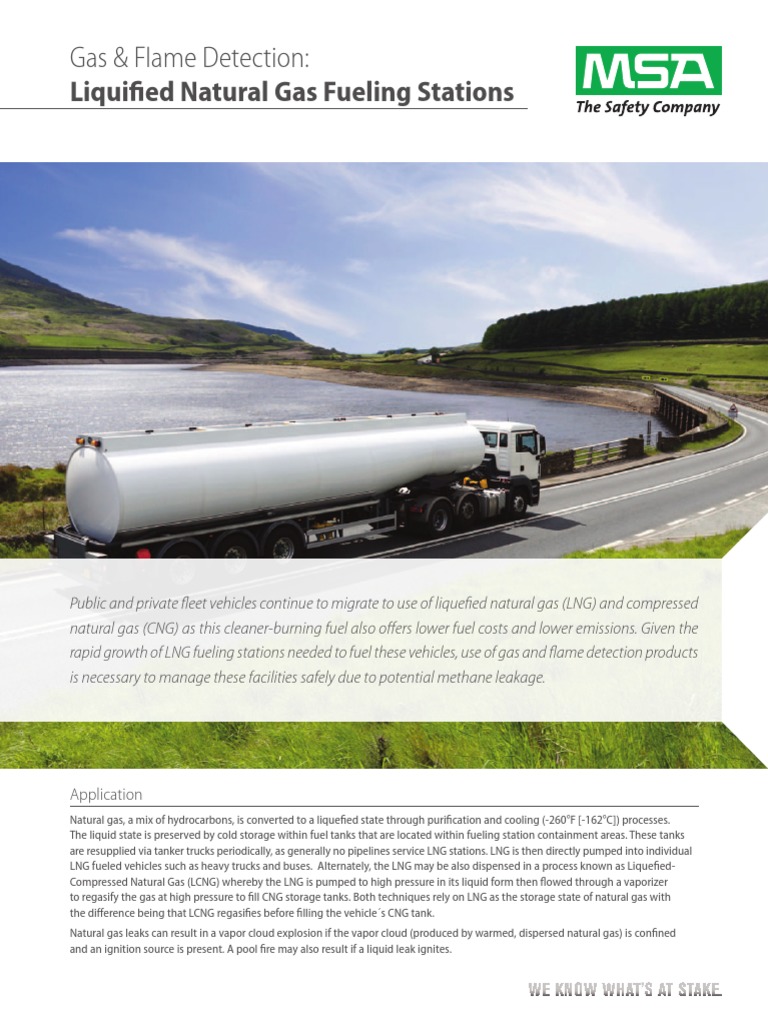 Liquified Natural Gas Fueling Stations | PDF | Liquefied Natural Gas ...