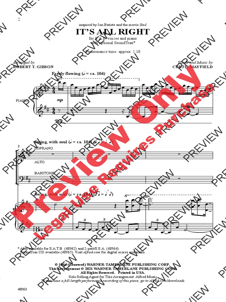 It's All Right | PDF