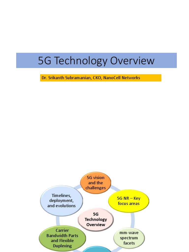5G Technology: Key Features & Challenges | PDF | Lte (Telecommunication ...