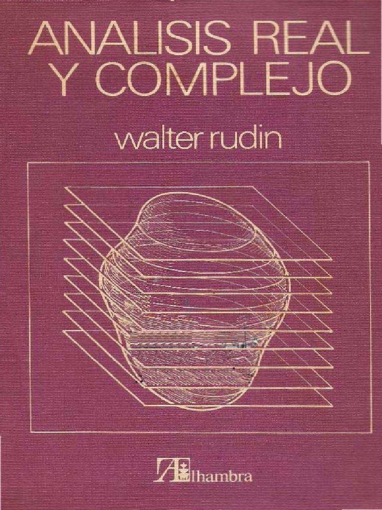 Análisis Real y Complejo Rudin | PDF | Medida (Matemáticas ...