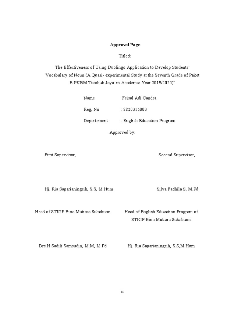 .2.approval Page | PDF