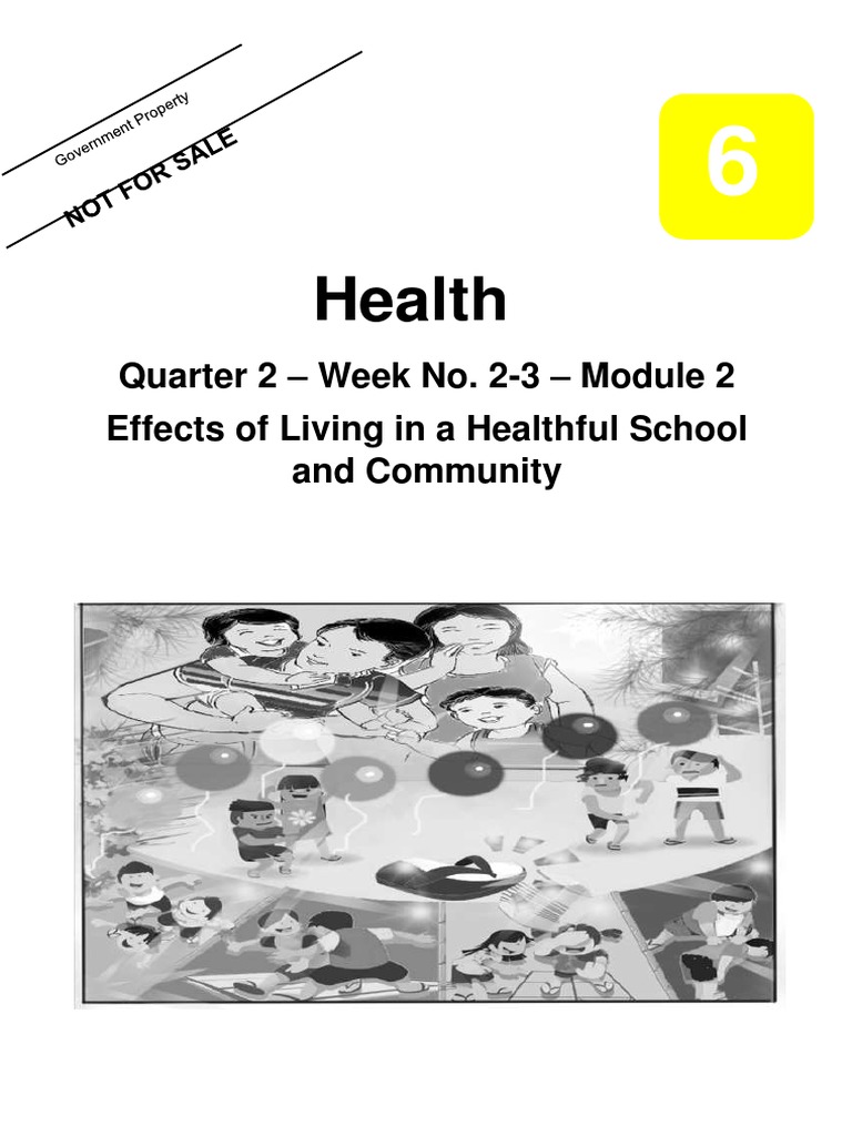 Health 6 - Q2 - Week No. 2-3 - Module 2 - v3 | PDF | Teachers | Classroom