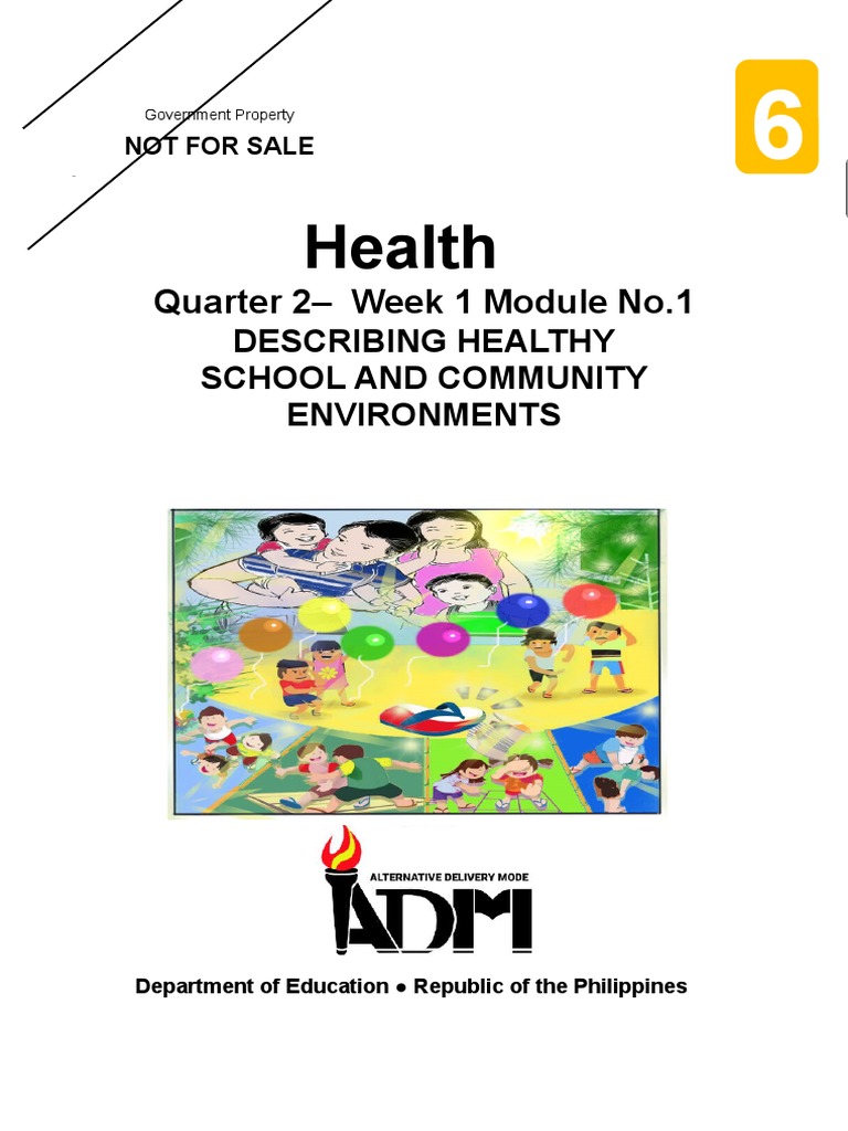 Health: Quarter 2 - Week 1 Module No.1 | PDF | Disability | Cognition