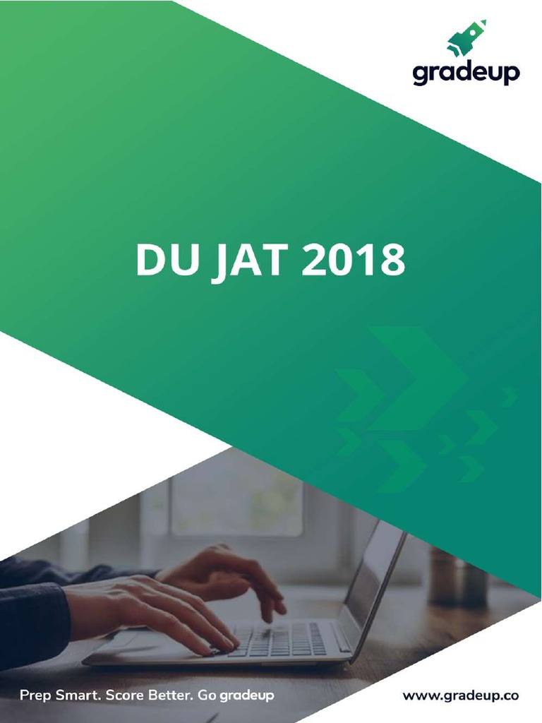 Du Jat 2018 Question Paper 1 15 | PDF | Grammatical Number | Noun