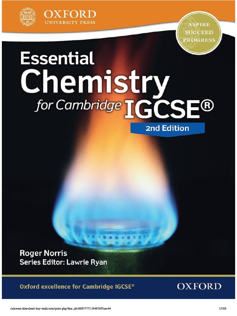 Essential Chemistry (2nd Edition) Coursebook | PDF | Office Software ...