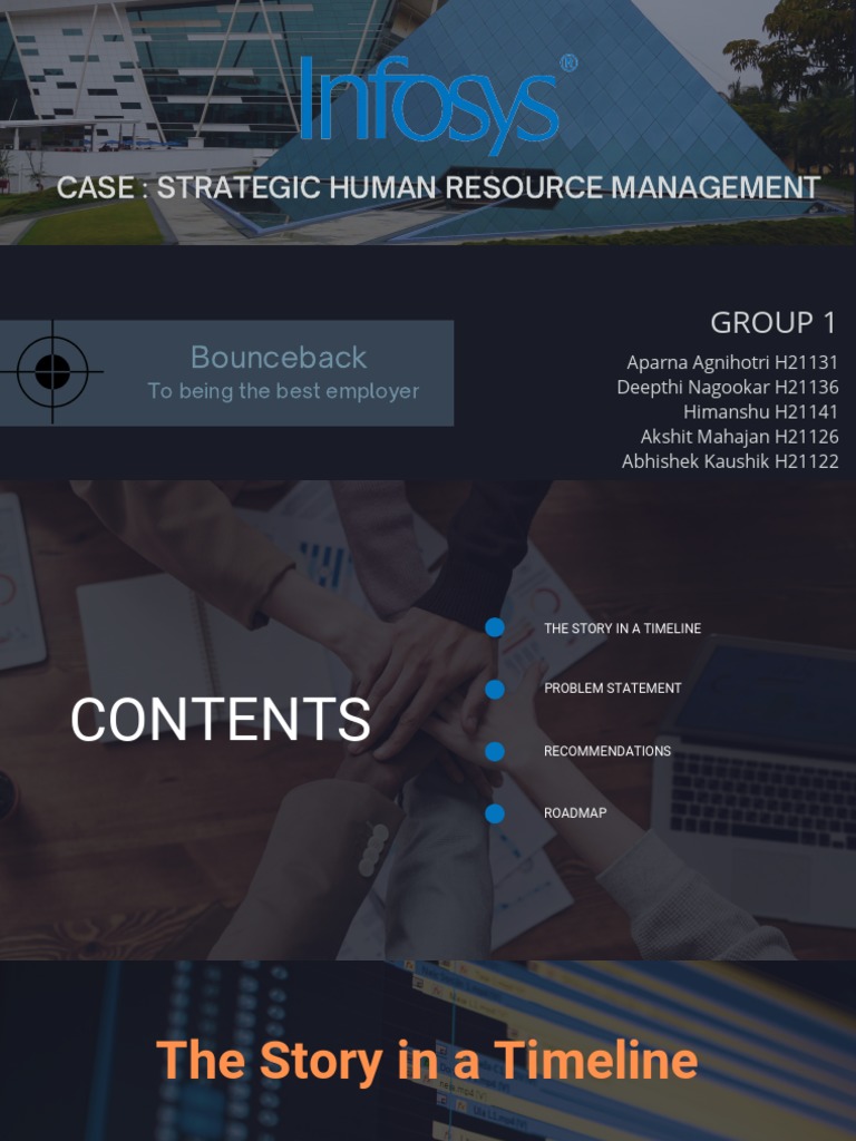 INFOSYS (A) - CASE Strategic Human Resource Management | PDF | Human ...