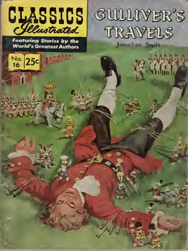 Classics Illustrated - 016 - Gulliver's Travels | PDF