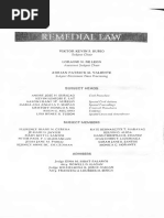 2022 UP BOC Remedial Law Supplement | PDF | Judgment (Law) | Habeas Corpus