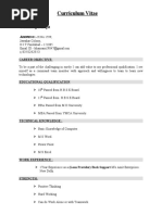 Iti Resume | PDF