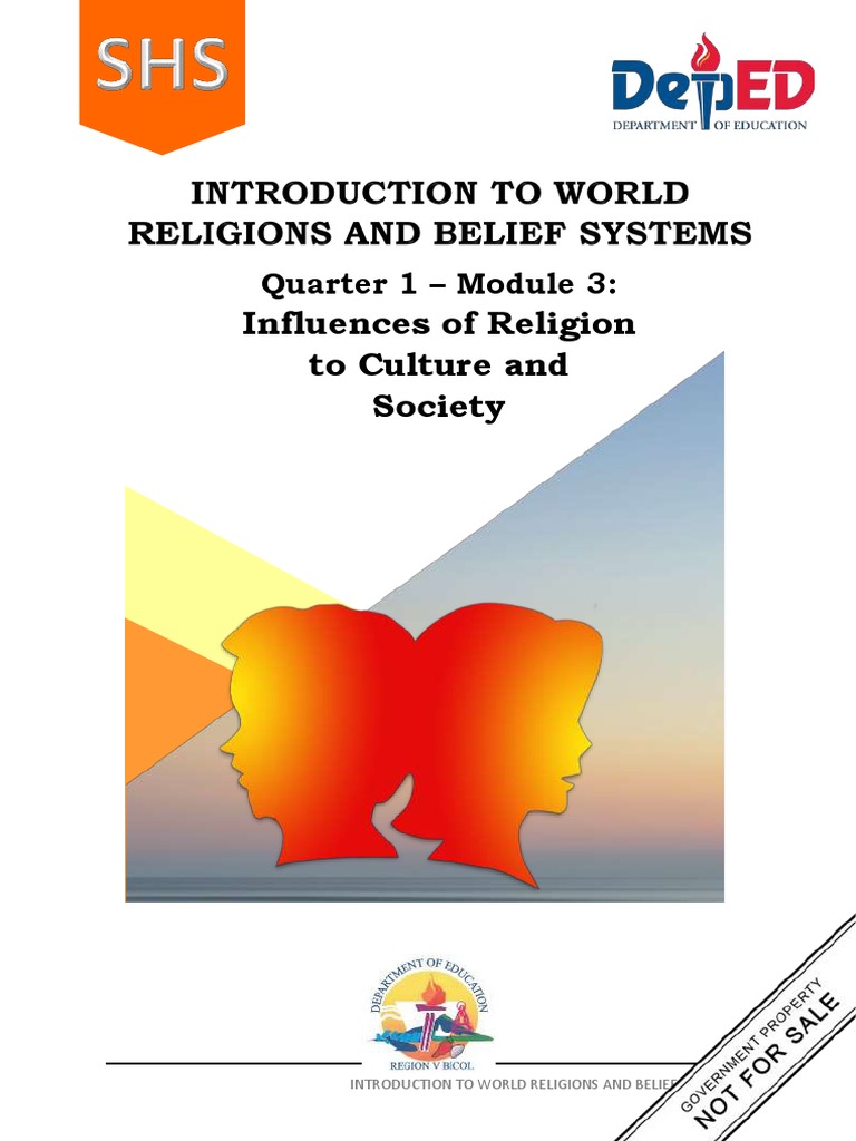 HUMSS IWRBS Module 3 Influences of Religion To Culture and Society ...