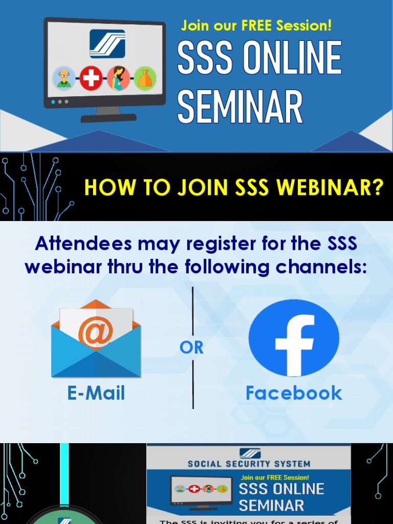 How To Join SSS Webinar | PDF | Web Conferencing | Software