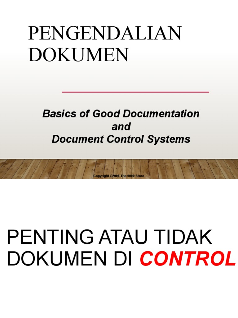ISO 9001 Document Control 2 | PDF