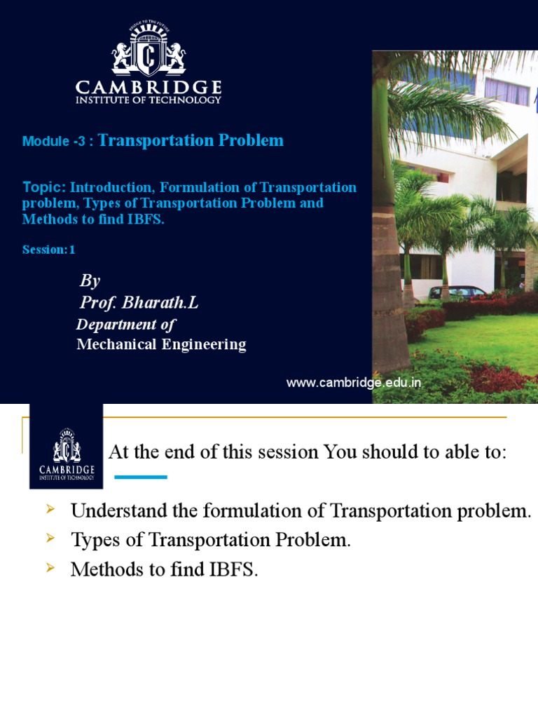 Transportation problem methods | PDF | Mathematical Optimization ...