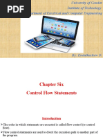 Chapter 3. Control Statements | PDF | Control Flow | Computer Science