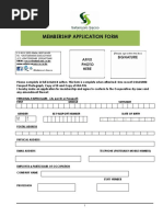 Mobile Banking Form | PDF