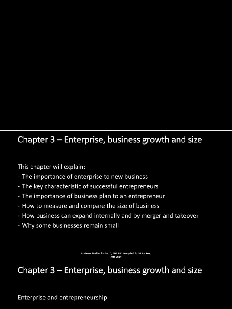Enterprise and Business Growth Insights | PDF | Entrepreneurship ...