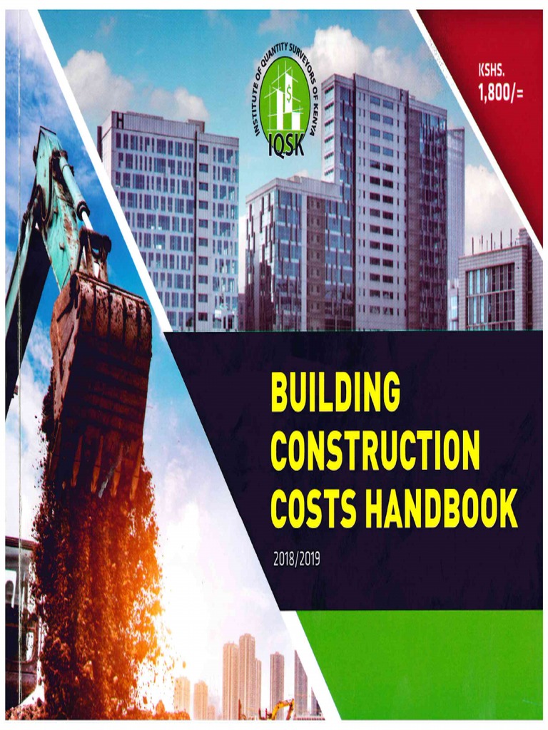 Building Construction Costs Handbook. 2018-2019 | PDF