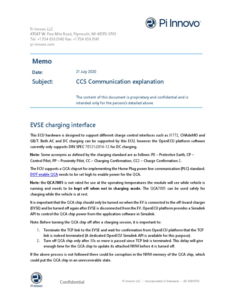 CCS Communication & ECU Charging | PDF | Transmission Control Protocol ...