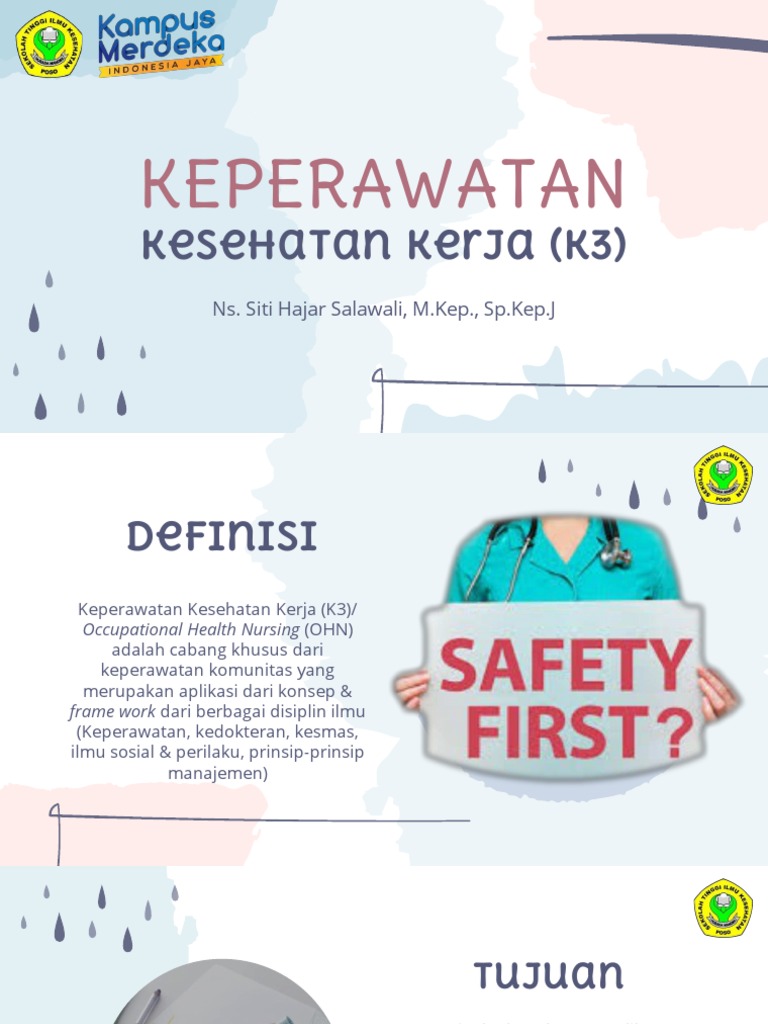 Kep Komunitas - Konsep Keperawatan Kesehatan Kerja | PDF | Pengembangan Diri