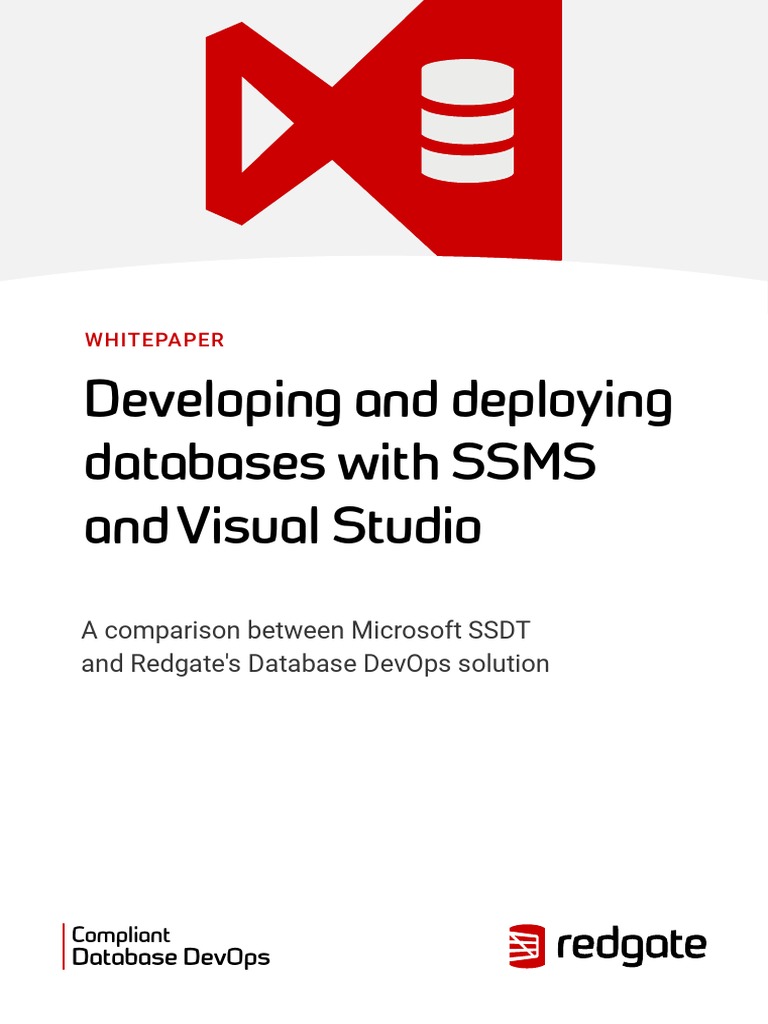 1623309433developing Deploying Databases Inside Visual Studio Pdf1623309433 | PDF | Microsoft ...