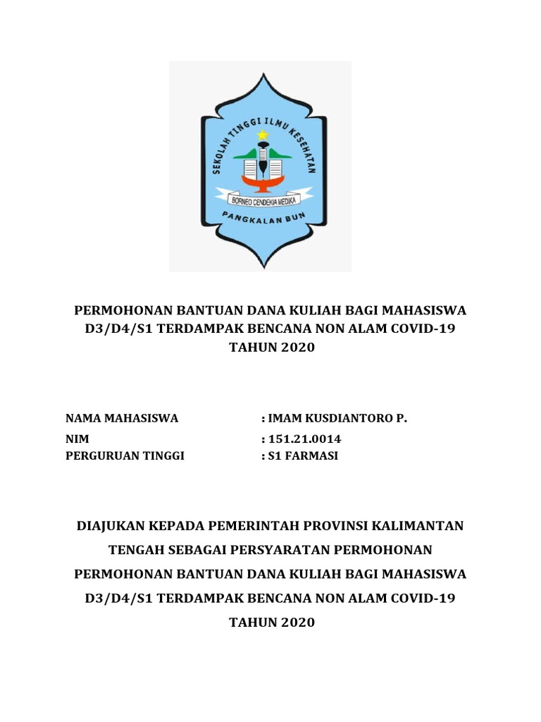 Contoh Persyaratan Ikp | PDF